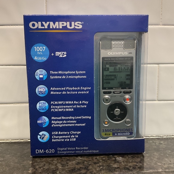Olympus DM-620 | Portable Audio & Video | Olympus Digital Voice ...